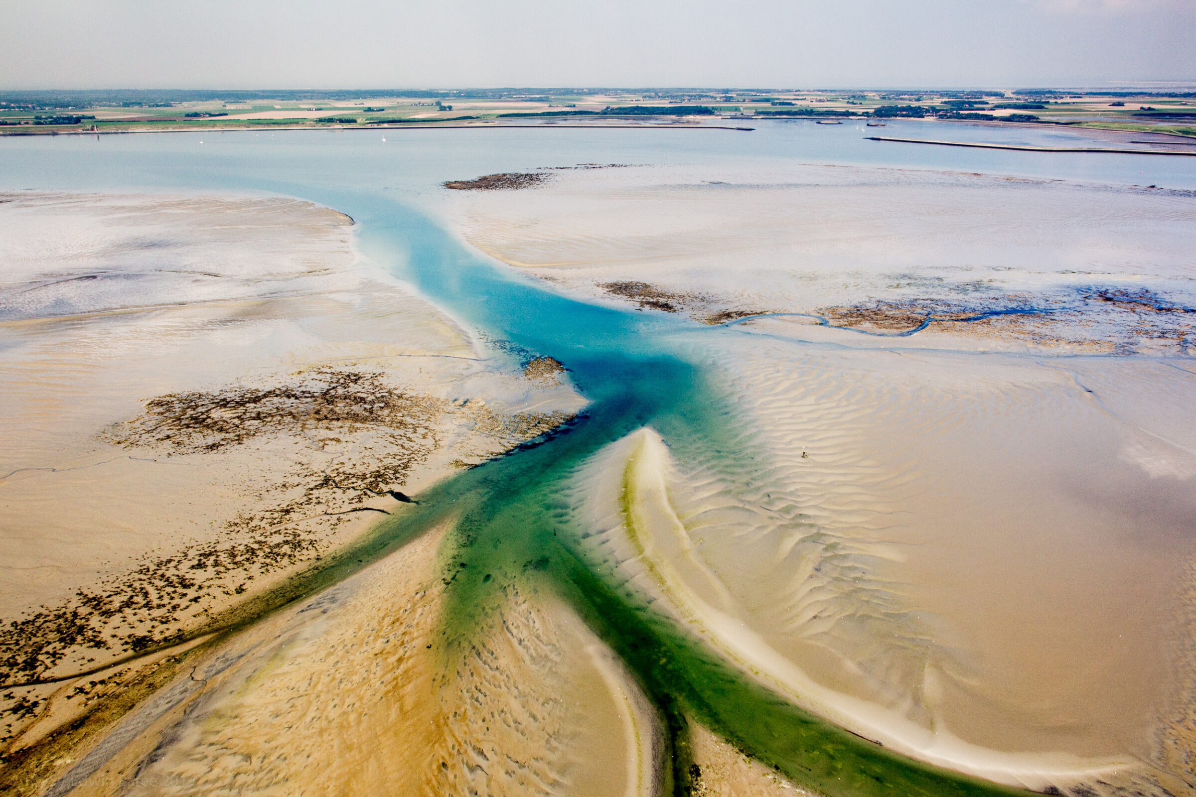 Eb en vloed in de Oosterschelde - Nationaal Park Oosterschelde